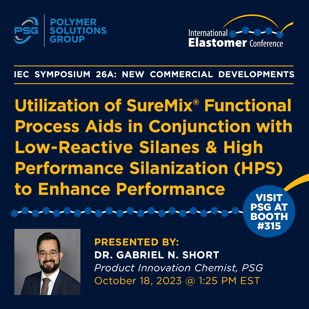 PSG’s Innovative Tire Technology to Take Center Stage at IEC 2023